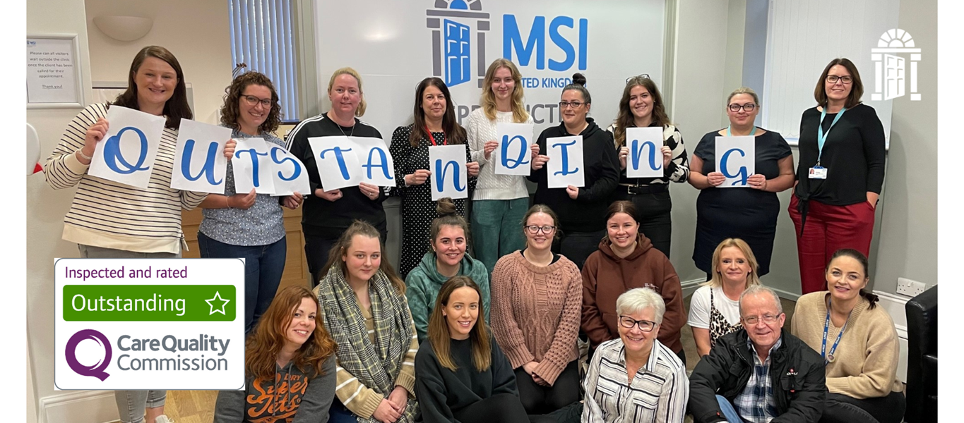 CQC inspection ratings - MSI Reproductive Choices UK