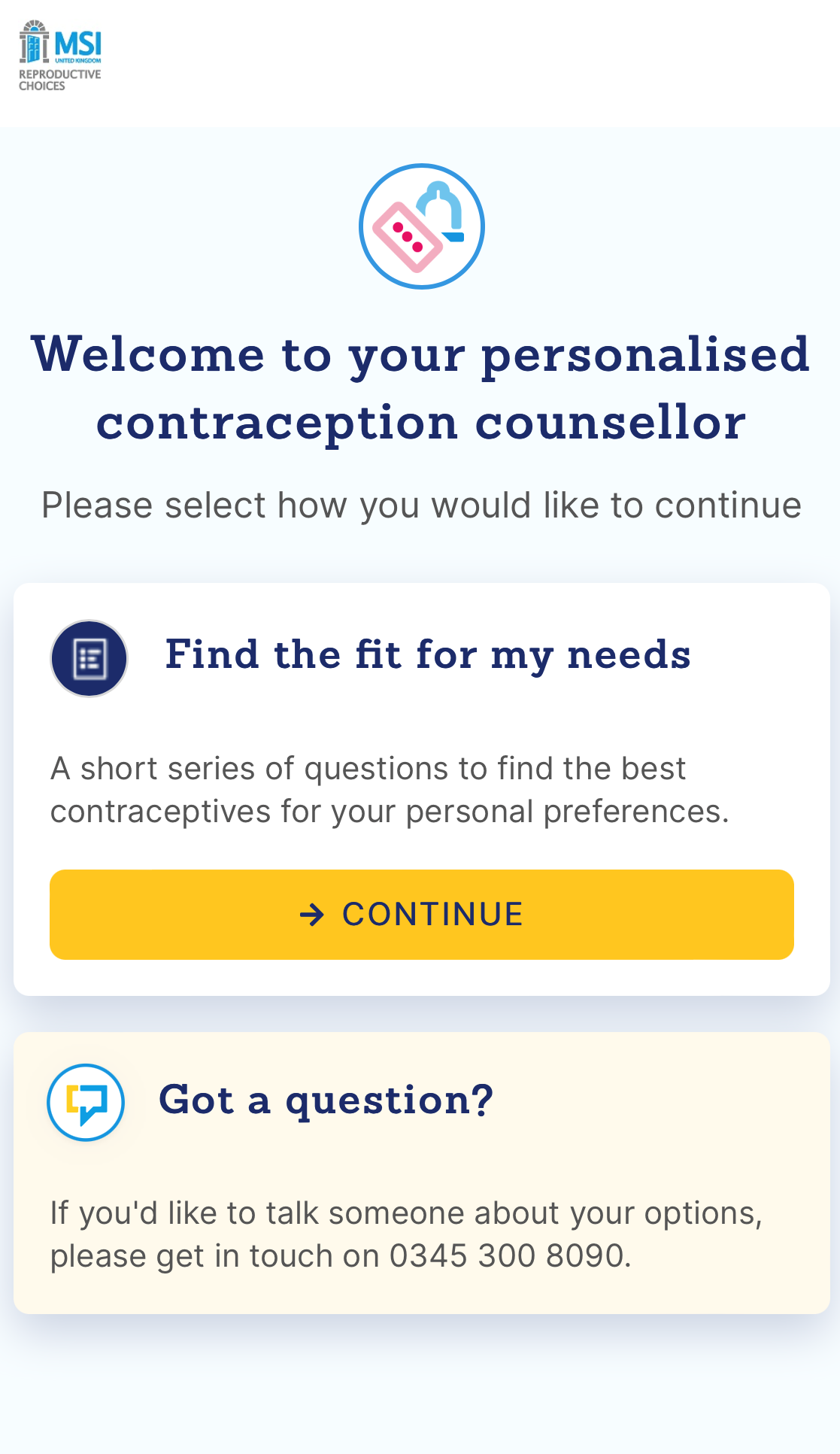 Contraception after an abortion - MSI Reproductive Choices UK